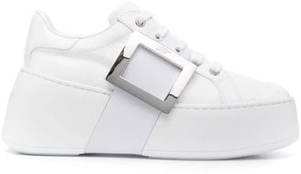 Roger Vivier Low-Top Sneaker - Sneakers White - Gr. 37,5 (EU) - in Wei&szlig; - f&uuml;r Damen