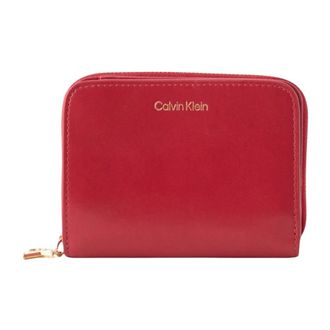Calvin Klein Lv04F1075G Zip Wallet - - Accessories - Damen - Rot - ONE SIZE