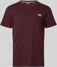 Superdry Regular Fit T-Shirt mit Logo-Stitching