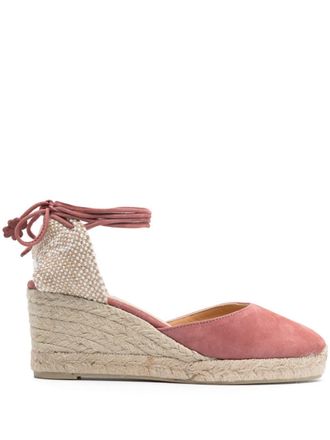 Castaner espadrilles compensées Carina 60 - Rose