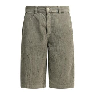 Mfpen Shorts en velours c&ocirc;tel&eacute; Edition - Homme - Shorts - Gris - Taille: S