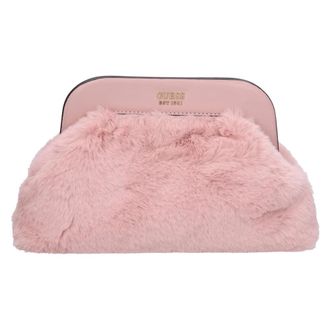 Guess Tasche aus Kunstleder und Kunstpelz - - Bags - Damen - Rosa - ONE SIZE