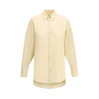 Darkpark Darkpark, Femme, Blouses et Chemises, Beige, Taille: 38 FR Chemise habill&eacute;e en coton