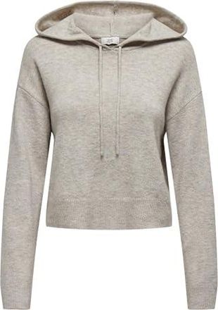 Only Only JDY JDYRUE Life L/S Pull &agrave; Capuche pour Femme PUL KNT Noos