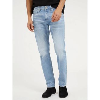 Guess Homme, Jeans, Bleu, Taille: W34 L32 Angels Pantalon en denim coupe slim
