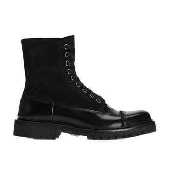 Dolce & Gabbana Bottines en cuir de veau - Homme - Chaussures - Noir - Taille: 40 EU