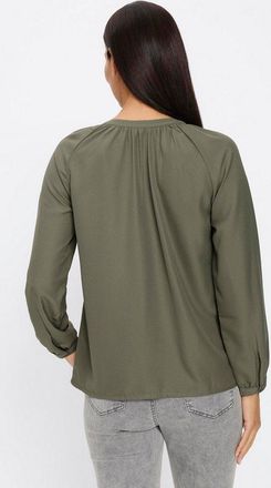 Heine Klassische Bluse Bluse Langarm