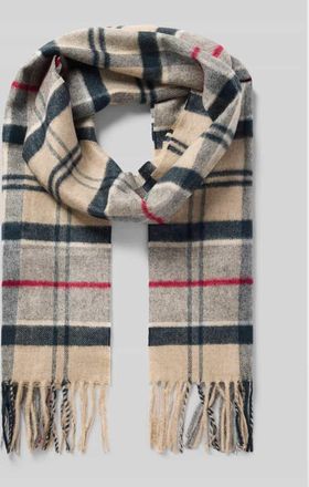 Barbour Schal mit Fransenabschluss Modell Yaxley