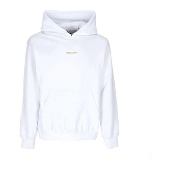 PROPAGANDA Wei&szlig;e Kapuzenpullover mit Rippendetails - - Sweatshirts & Hoodies - Herren - Wei&szlig; - XL