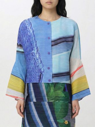 Pleats Please Issey Miyake Pull PLEATS PLEASE ISSEY MIYAKE Femme couleur Bleu
