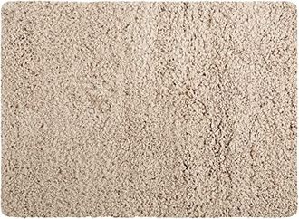 MSV Teppich aus Mikrofaser, 40 x 60 cm, Beis