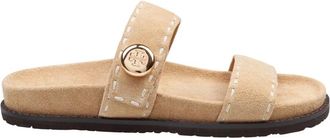 Tory Burch Femme, Chaussures, Jaune, Taille: 39 1/2 EU Romy Sport Slide