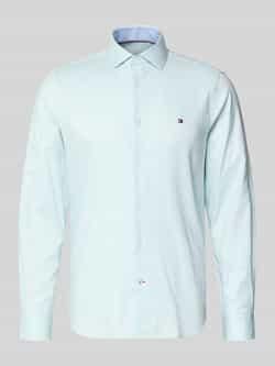 Tommy Hilfiger Tailored Fit Freizeithemd aus Baumwoll-Mix