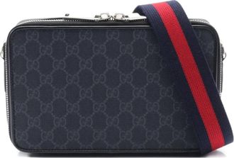 Gucci sac porté épaule GG Supreme (années 2020) - Noir