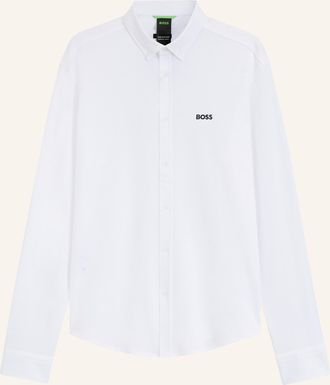 HUGO BOSS Casual Hemd St_Motion L Regular Fit weiss