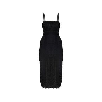 LoveShackFancy Kleid Celadine - - Dresses - Damen - Schwarzk - M