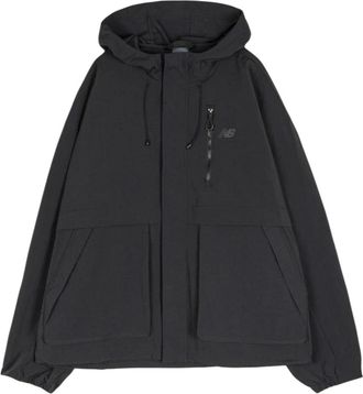 New Balance Homme, Vestes, Noir, Taille: XL Athletics Ripstop Jacket