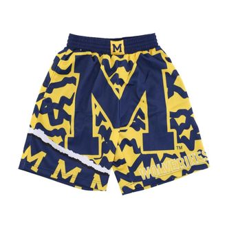 Mitchell & Ness Michigan State Spartans Basketball Shorts - - Sport - Herren - Mehrfarbig - XL