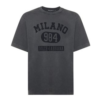 Dolce & Gabbana T-Shirts - - Tops - Herren - Schwarzk - M