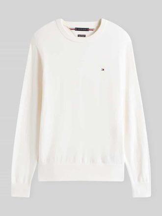 Tommy Hilfiger Regular Fit Pullover aus Baumwoll-Kaschmir-Mix