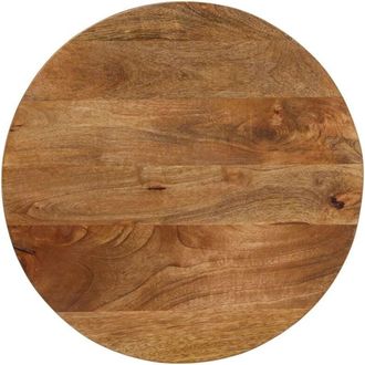 vidaXL Vidaxl - Dessus de table ø 60x3,8 cm rond bois de manguier massif