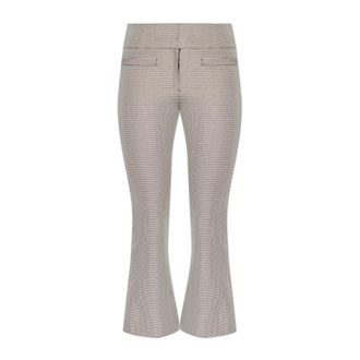 Courr&egrave;ges Hahnentrittmuster-Hose - - Trousers - Damen - Beige - XS