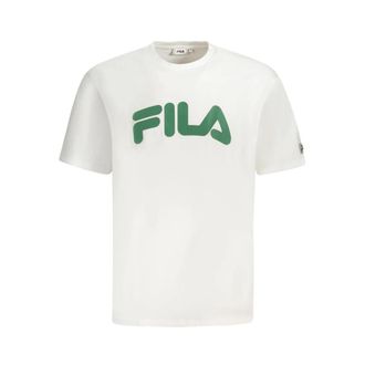 Fila Cotton T-Shirt - - Tops - Herren - Wei&szlig; - S
