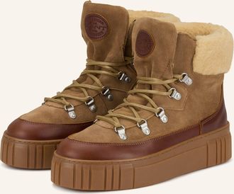 GANT Schn&uuml;rboots Snowmount braun