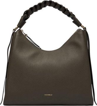 Coccinelle Handtasche M50 Boheme Grana Double E1 M50 13 02 01 Khakifarben