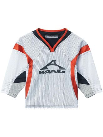 Alexander Wang t-shirt &agrave; logo imprim&eacute; - Blanc