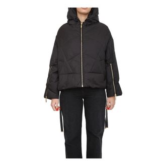Twinset Damen, Jacken, Schwarzk, XSGr&ouml;&szlig;e