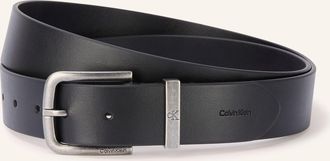 Calvin Klein Lederg&uuml;rtel schwarz