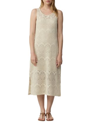 s.Oliver H&auml;kel-Kleid mit Jerseyfutter