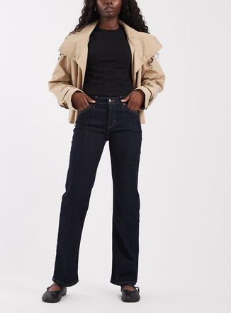 Lee London jean droit coupe regular d&eacute;lavage fonc&eacute;-Bleu