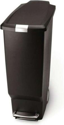 Simplehuman Poubelles - Poubelle Slim 40 l, noir CW1361