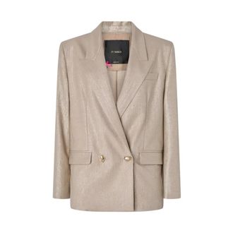 Pinko Pinko, Damen, Jacken, Beige, SGr&ouml;&szlig;e