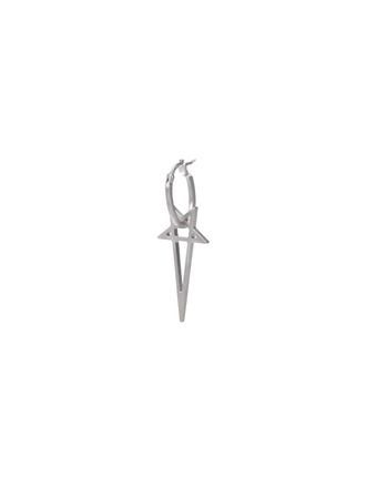 Rick Owens Single Earring Pentagram