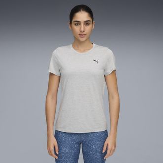 Puma T-shirt chin&eacute; TAD ESSENTIALS Femme, V&ecirc;tements, Gris, XL