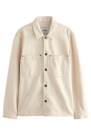 Next Jeansjacke Jeansjacke aus 100 % Baumwolle mit zwei Taschen (1-St)
