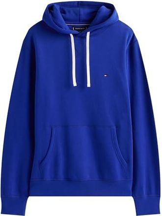 Tommy Hilfiger Sweat &agrave; Capuche Homme Seasonal Fleece avec Poche Kangourou, Bleu (Wedge Blue), XXL