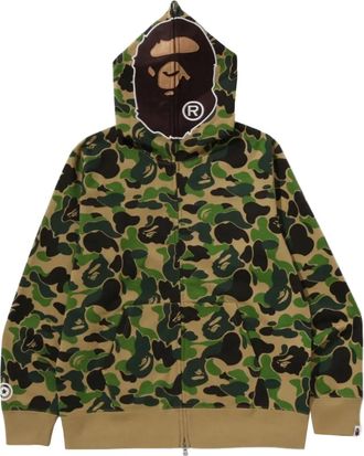 A Bathing Ape hoodie à fermeture zippée - Vert