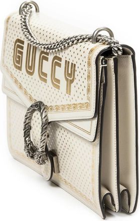 Gucci Crossbody Bags - Gucci x Sega Guccy Stars Medium Dionysus - Gr. unisize - in Wei&szlig; - f&uuml;r Damen