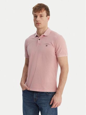 Napapijri Poloshirt Elbas NP0A4GDL Rosa Regular Fit