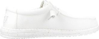 Hey Dude Homme, Chaussures, Blanc, Taille: 43 EU Chaussures &agrave; Lacets Extensibles
