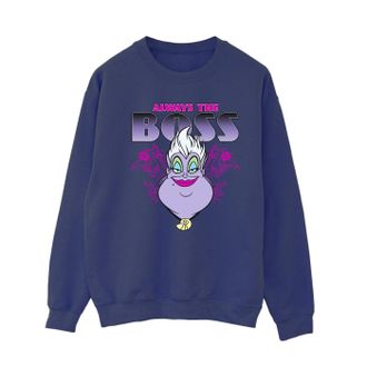 Disney The Little Mermaid Mum Is The Boss Sweatshirt f&uuml;r Damen (Marineblau)