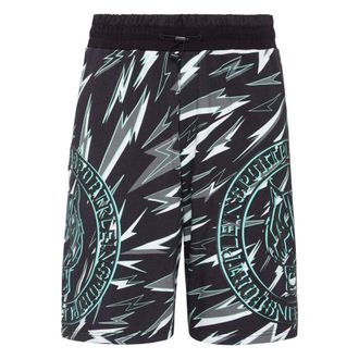 Plein Sport Homme, Shorts, Noir, Taille: 3XL Jogging Shorts Tiger