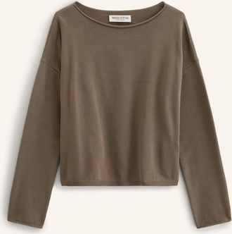 Marc O'Polo Marc Opolo Feinstrickpullover braun
