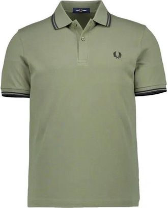 Fred Perry Herren Polo-Shirt gr&uuml;n