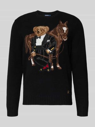 Polo Ralph Lauren Strickpullover aus Wolle mit Motiv