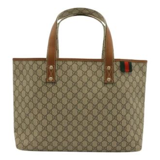 Gucci Pre-owned Vintage GG Supreme Tote Bag - - Pre-owned - Damen - Beige - ONE SIZE